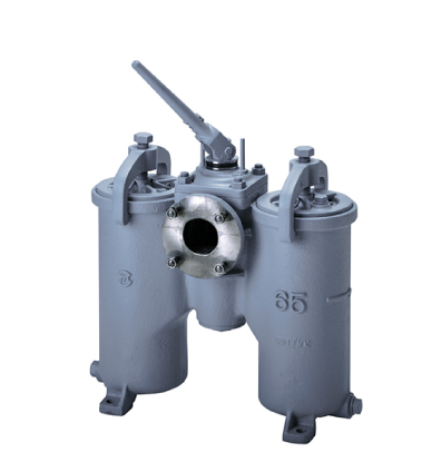 H-type DUPLEX OIL STRAINER | MIZUNO STRAINER INDUSTRIES CO., LTD.